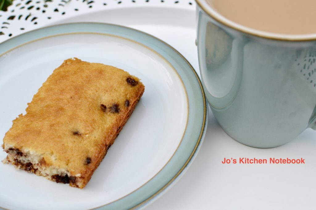 Easy Coconut Chocolate Chip Slice - Jo's Kitchen Notebook
